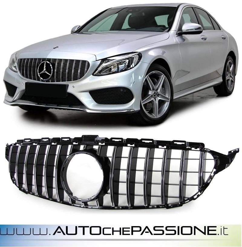 Calandra Griglia GT R Mercedes Classe C W205 2014 2018 Cod. 1673441 ...