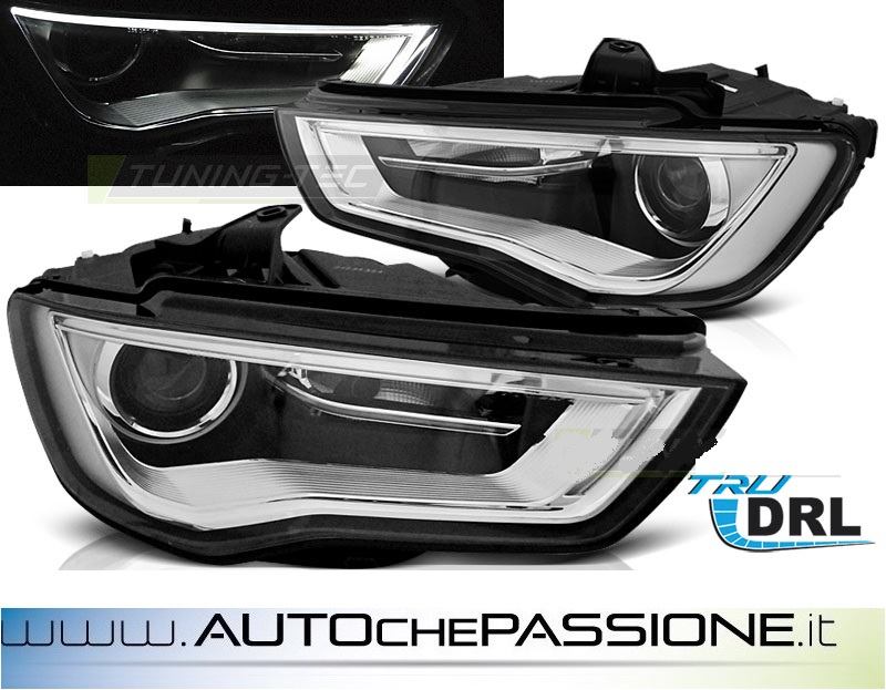 Coppia fanali con LED per Audi A3 8V 2012 2016 Cod. 1033280 ...