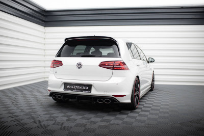 Splitter Estrattore posteriore Golf 7 R dal 2013 2017 Cod. VW-GO-7-R-HB ...