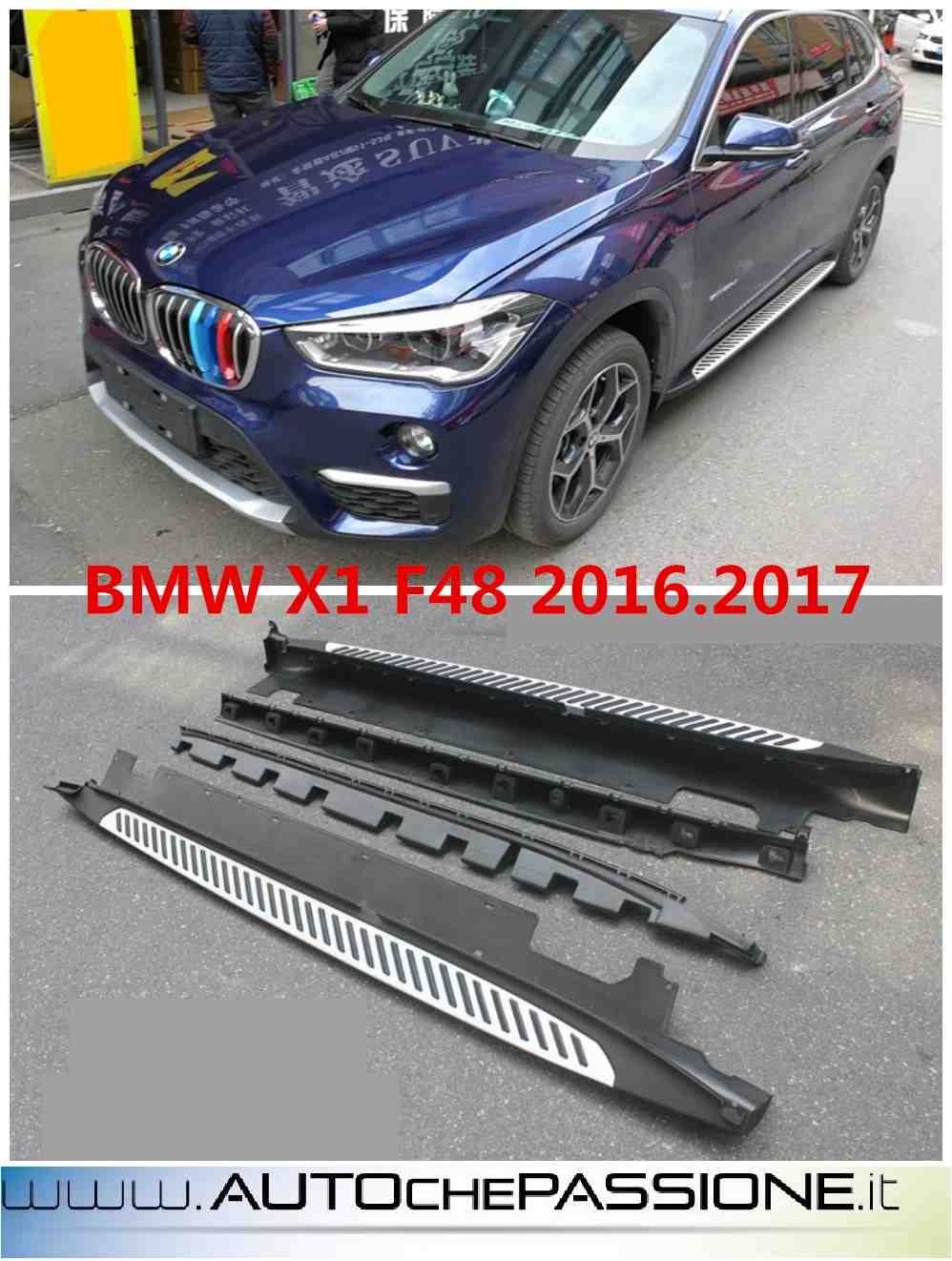 Coppia pedane per Bmw X1 F48 dal 2015 2020 Cod. 1266032 | Autochepassione