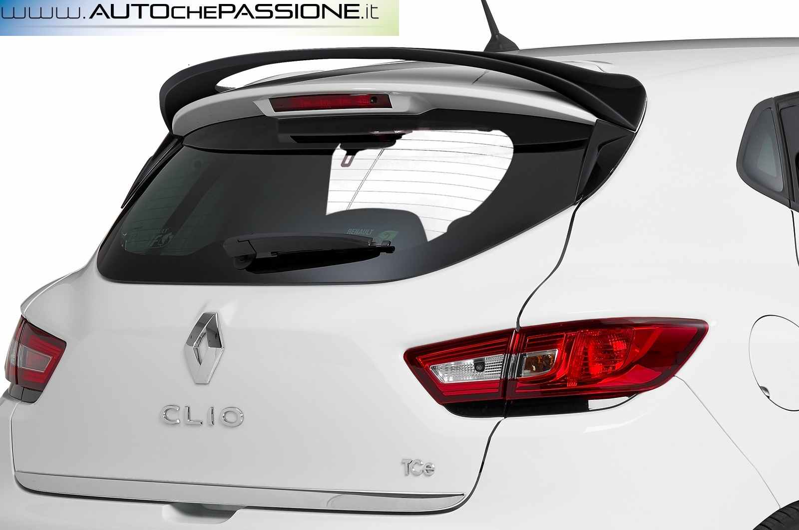 Spoiler alettone per Renault Clio 4 2012 2019 Cod. CSR-HF481 ...