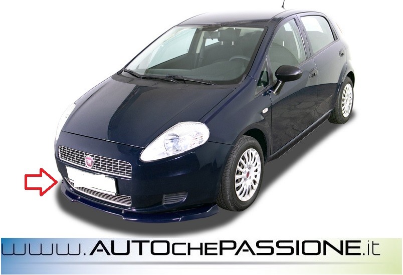 Spoiler sotto paraurti Anteriore Fiat Grande Punto Cod. RDFAVX30235 ...