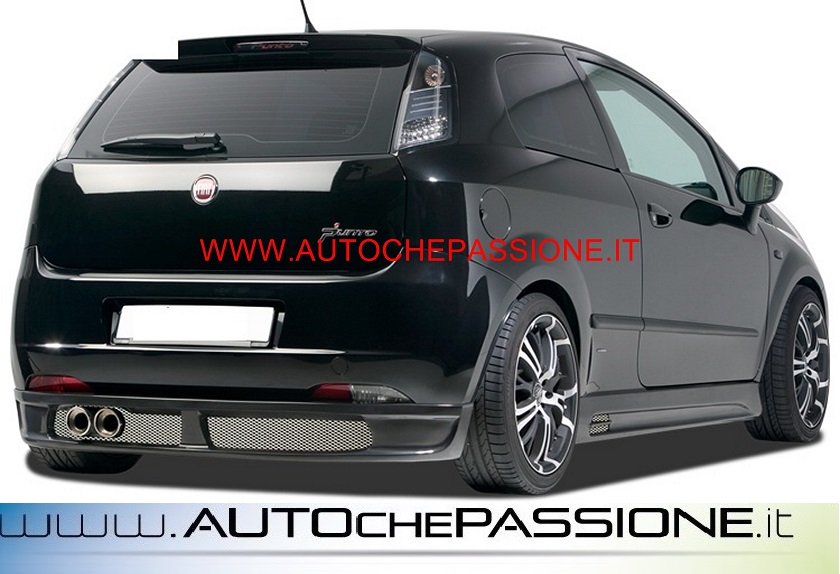 Spoiler sotto paraurti Posteriore Fiat Grande Punto Cod. RDHA090 ...