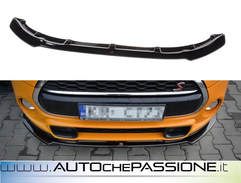 Splitter Spoiler anteriore per MINI COOPER S MK3 F56 14 17 Cod. MC-S-3 ...