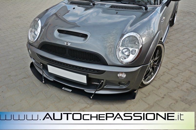 Splitter Spoiler anteriore Racing MINI R53 COOPER S JCW 2003 2006 Cod ...