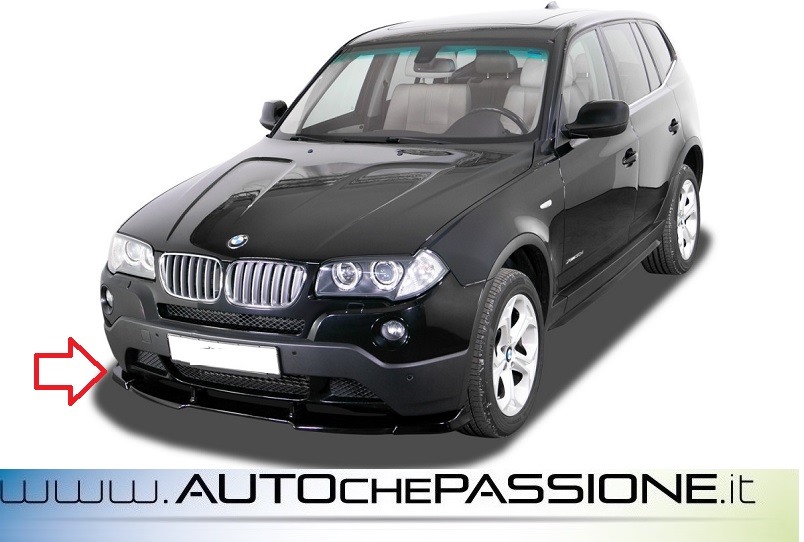 Spoiler Sotto Paraurti Anteriore Bmw Serie X3 E83 2003 2010 Cod