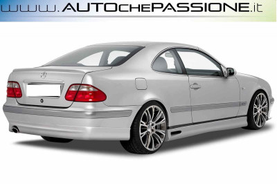 Spoiler Sotto paraurti posteriore per Mercedes Clk W208 1997>1998 Cod ...