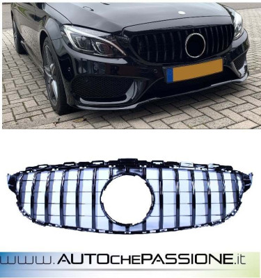 Calandra/Griglia nera GT R Mercedes Classe C W205 Cod. 1673541-V ...